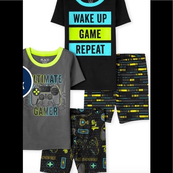 The Children's Place | Pajamas | Nwt 7 Gaming Console Ultimate Gamer ...